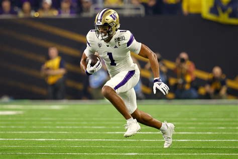 Washington Star Wide Receiver Rome Odunze Announces NFL Draft Decision The Spun