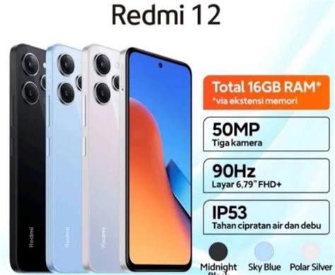 Sederet Fitur Canggih HP Xiaomi Redmi 12 Berikut Ini Penjelasannya