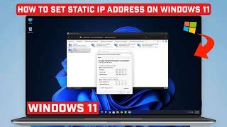 How To Set Static Ip In Windows 11 Set Static Ip Windows 11 Set Ip