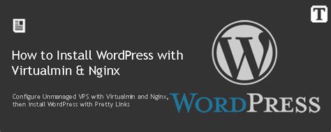 how to install wordpress on ubuntu 20 04 vps with virtualmin and nginx