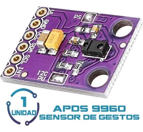 1 Unid Sensor De Gestos Apds 9960 Para Arduino O Esp32 Mercadolibre
