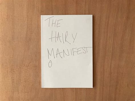 The Hairy Manifesto By Eleanor Tennyson Good Press — Good Books And More