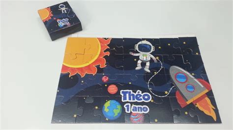 Quebra Cabeça Astronauta Planetas Elo7 Produtos Especiais