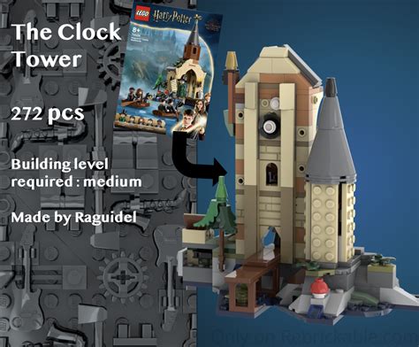 Hogwarts Model Clock Tower