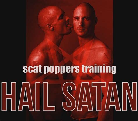 Scat Poppers Training 666 Hail Satan 日本語で