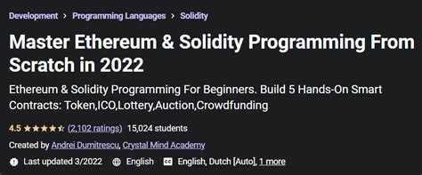 How To Learn Solidity In 2025 11 Coursesresources