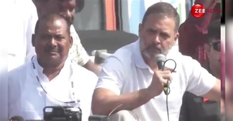 Congress Mp Rahul Gandhi Attacks Pm Modi He Was Not Born In Obc