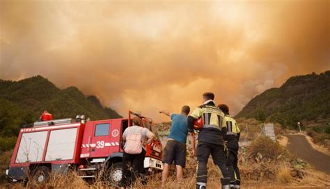 El Incendio En La Isla Española De Tenerife Consume 2600 Hectáreas