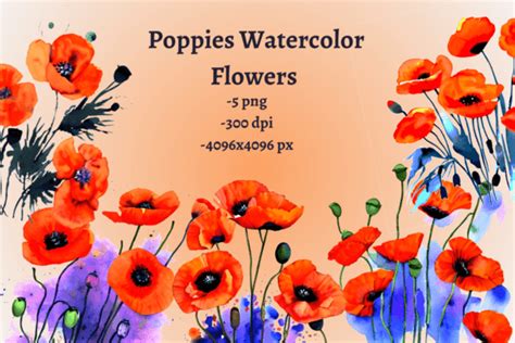 Dandelion Watercolor Flowers Graphic By Luckyleaf Design · Creative Fabrica