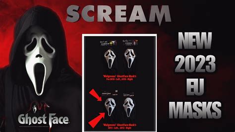 New 2023 Eu Ghostface Masks Reveal And Reaction‼️ Youtube