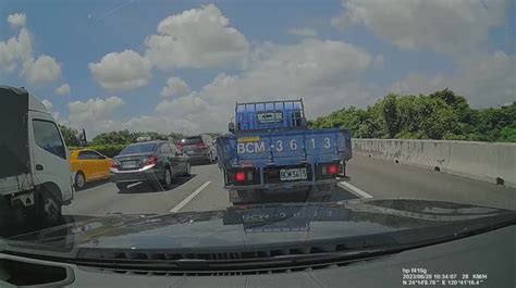國道6車連環撞 台中市議員陳清龍遇車禍 時事 聯合影音