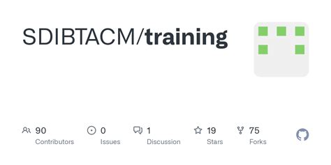Github Sdibtacmtraining