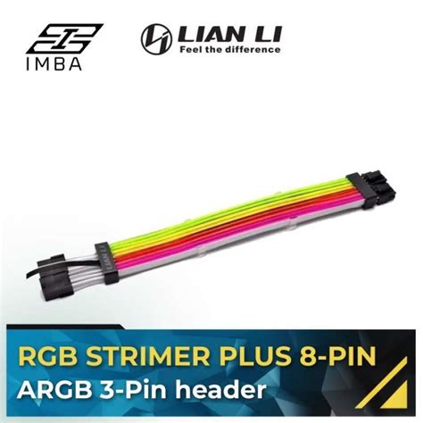 Promo Lian Li Strimer Plus Argb 8 Pin Vga Cable Diskon 23 Di Seller