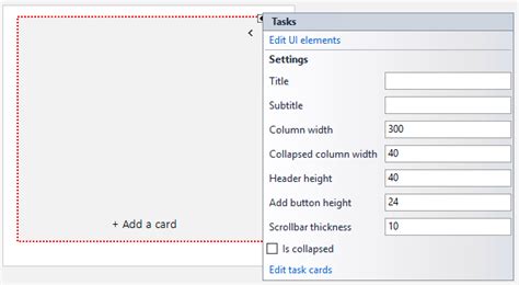 Design Time Task Board Telerik Ui For Winforms
