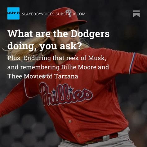 Dodger Thoughts Jon Weismans Outlet For Dealing Psychologically With