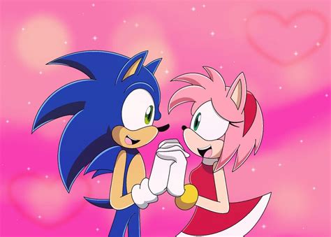 Sonic And Amy The Sonic Sonic Boom Sonic Art Sonic The Hedgehog