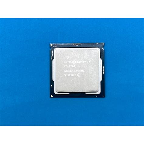 Intel Core I7 9700 Cpu Lga 1151 Cpu I7 信仰貼紙 蝦皮購物