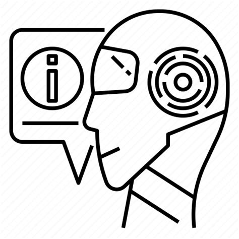 Ai Bot Chat Artificial Intelligence Communication Robot Virtual Assistant Icon Download