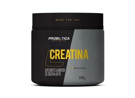 Creatina 300G Pura Probiótica Monohidratada Próbiotica o Melhor