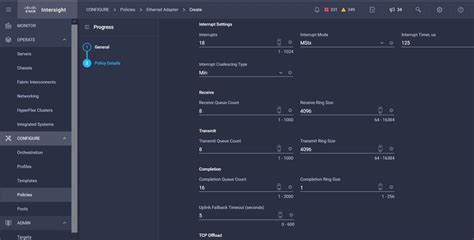 Configure Vnic Tuning On Intersight Managed Mode Cisco
