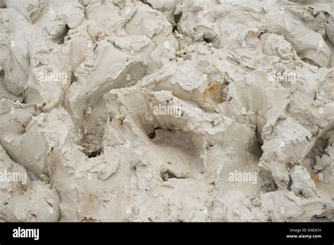 Detail Of A Kaolin Mud In A Kaolin Quarry In Village Jimlikov Near Nova
