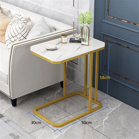Modern Simple Mini Small Square Table Light Home Coffee Table Living