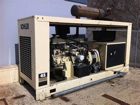 Used Kohler 45kw Propane Generator Kennelly Equipment