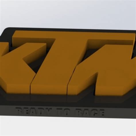 D Printable Ktm Logo By Roman Va Ek