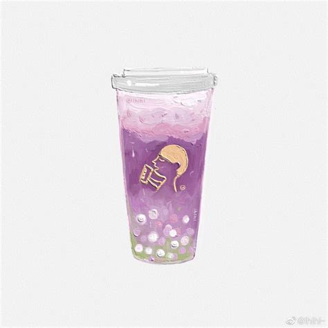 Stylish Purple Cup For Your Dining Room Decor Taro Bubble Tea