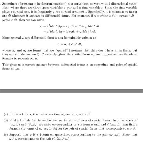 Sometimes For Example In Electromagnetism It Is