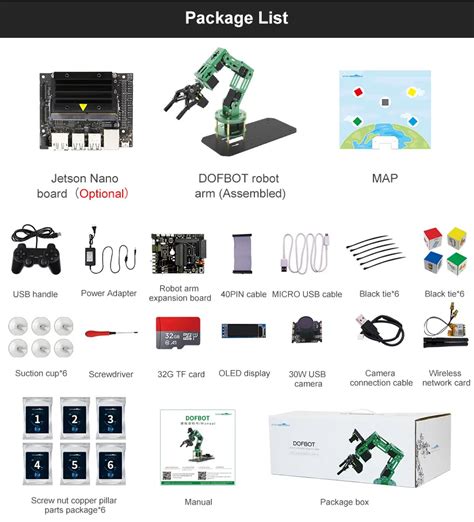 Yahboom Ai Visual Robot Arm Ros Kit With Python3 Programming