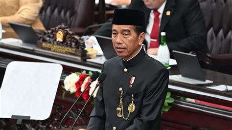 RAPBN 2025 Jokowi Sebut Belanja Negara Tahun Depan Direncanakan