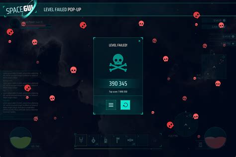 Sci Fi Space Full Gui Ui Kit Over 700 Png Psd Ai Sources