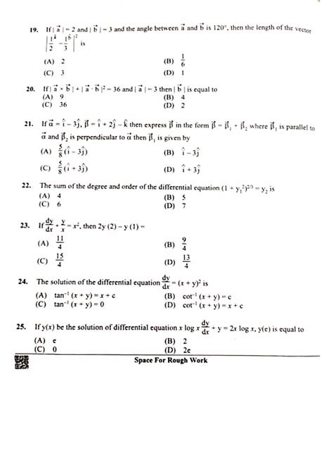 Kcet 2022 Mathematics Question Paper And Solutions