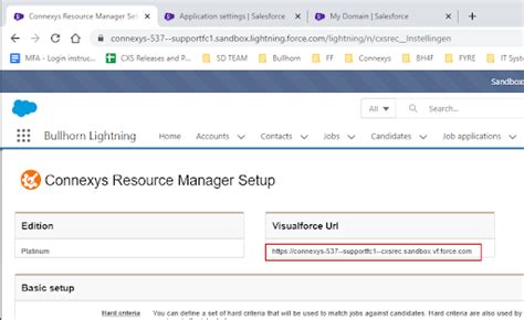 enhanced domains config connexys help