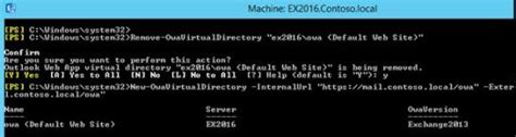 How To Recreate IIS Virtual Directories ECP OWA On Exchange Server