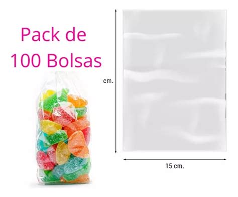 Bolsas Celofán Transparente x cm Cuotas sin interés