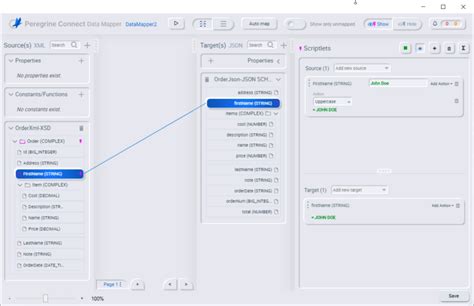 Mapping One Source Field To One Target Field Peregrine Connect