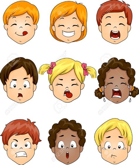 Dibujos De Expresiones De Emociones Kulturaupice