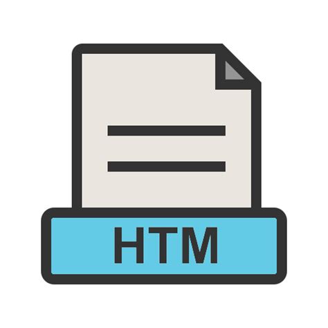 Document Extension File Htm Html Internet Pdf Icon