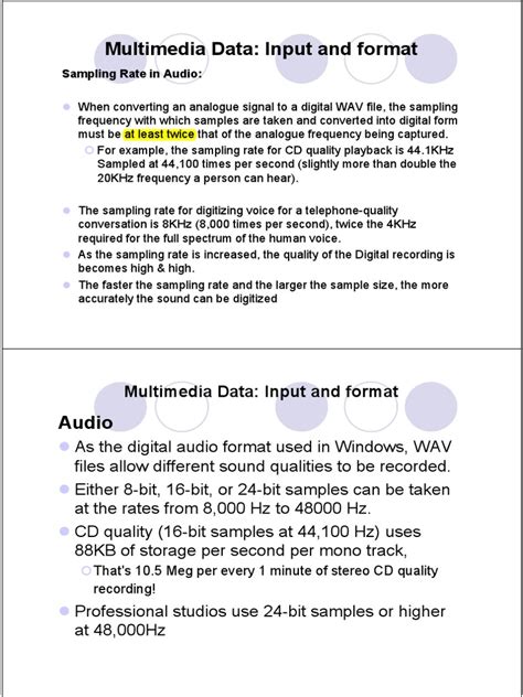 Audio Sampling Pdf Sampling Signal Processing Digital Audio