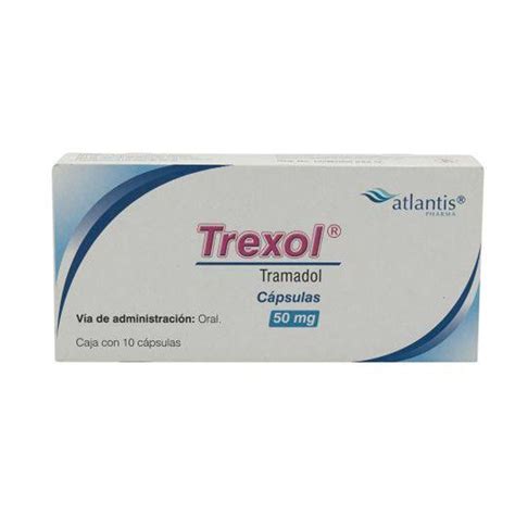 Tramadol 50mg Capsulas Con 10 Trexol
