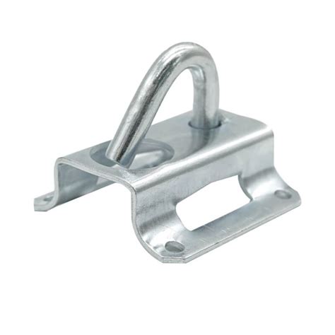 Ftth Galvanized Steel Pole Bracket For Hooking Drop Cable Tension Clamp