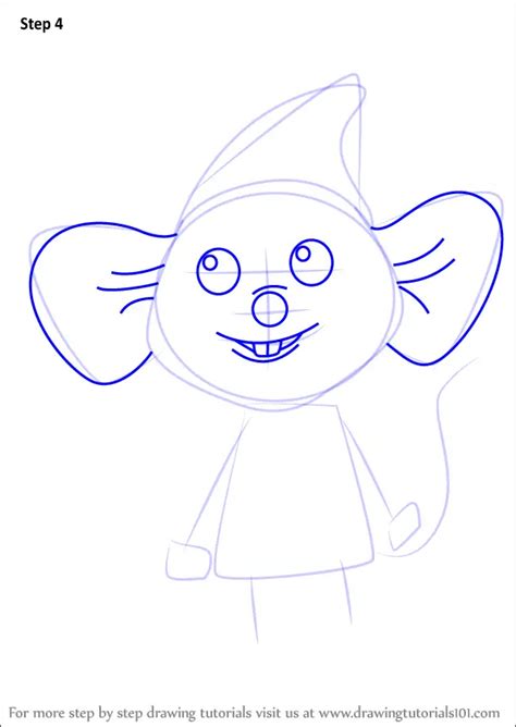 How To Draw Kawaii Jaq From Cinderella Kawaii Characters Step By Step DrawingTutorials Com