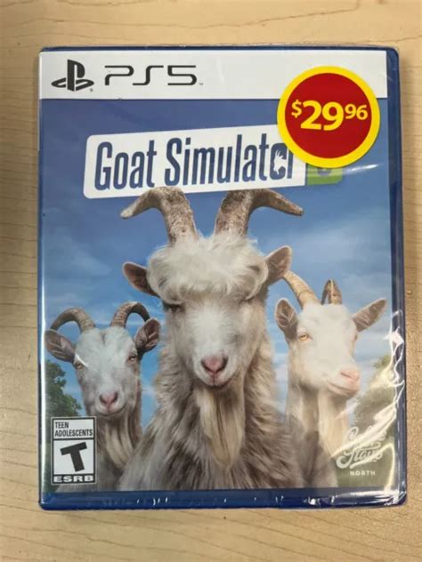Goat Simulator 3 Sony Playstation 5 Ps5 Brand New Sealed 1935