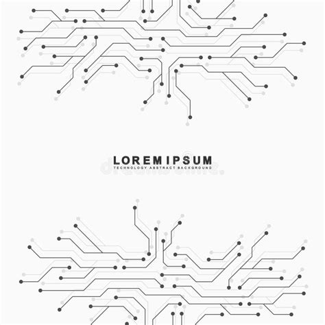 Circuit Board Digital Abstract Background Motherboard Technology