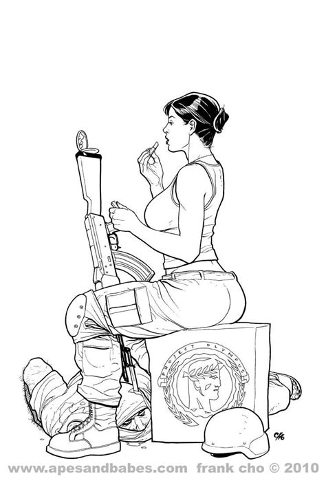 Frank Cho A Story Of The Writer And Illustrator Apesandbabes