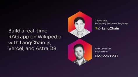 Datastax Developers On Linkedin Wikichat Build A Real Time Rag App On