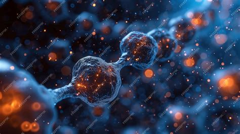 Premium Photo Digital Illustration Of Synaptic Transmission In Neural