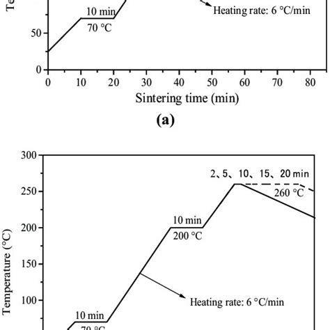 Temperature Profile Of Sintering Process Download Scientific Diagram